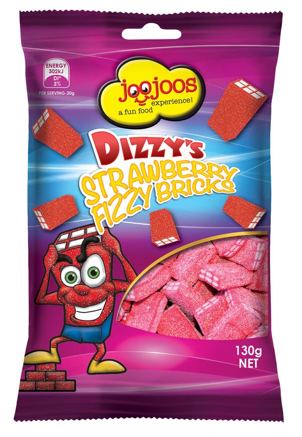 CTC Joo Joos Fizzy Bricks 130g